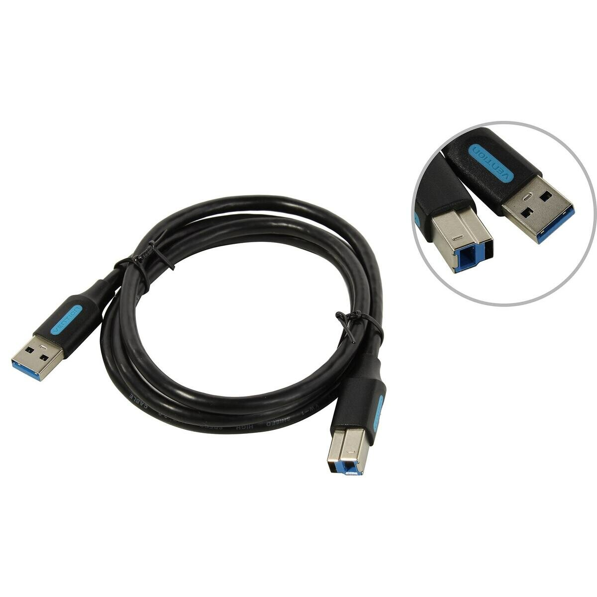 Vention Кабель USB 3.0 AM-->BM 1м