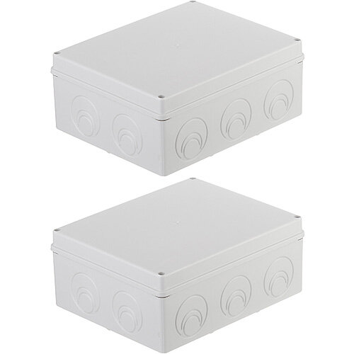 Коробка распределительная 240х195х90 мм IP55 (2 шт.)
