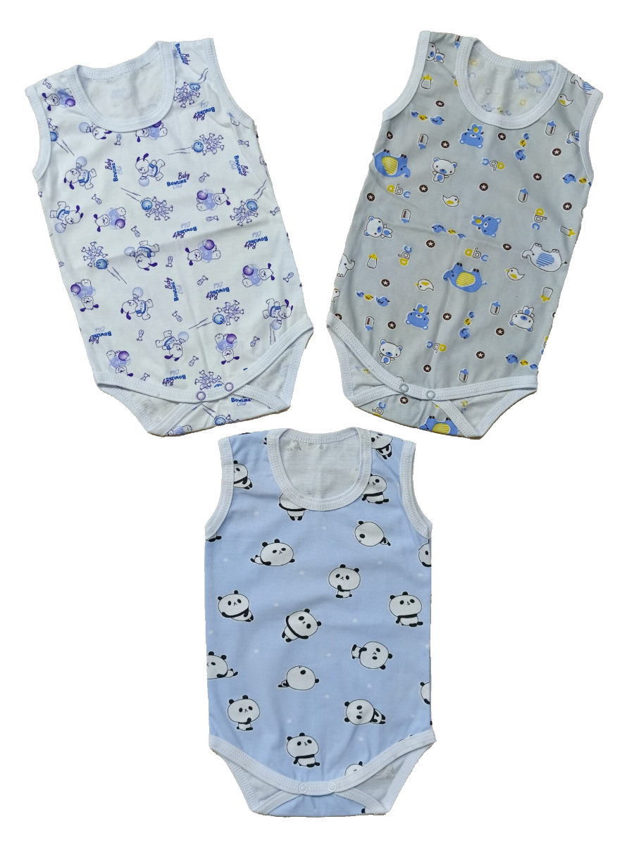 Боди базовая, комплект из 3 шт.