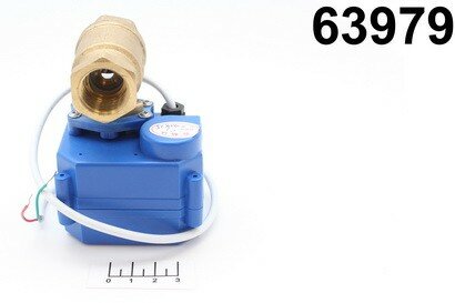 Моторизованный кран 3-6VDC 1/2" Кит NT8045 (2-х проводной)