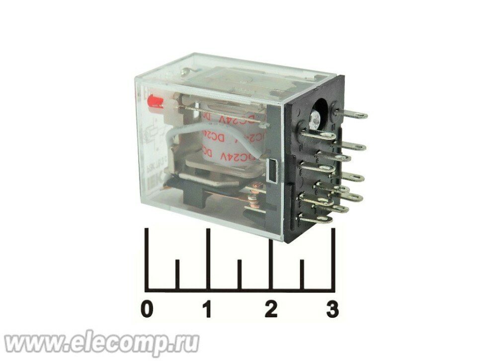 Реле =24V 5A/230V РЭК78/3 с индикатором