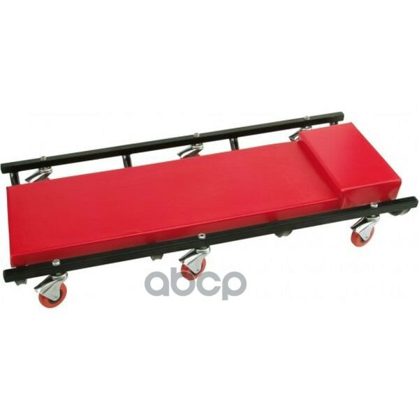 Лежак ремонтный подкатной, на 6-ти колесах VOREL арт. 81820