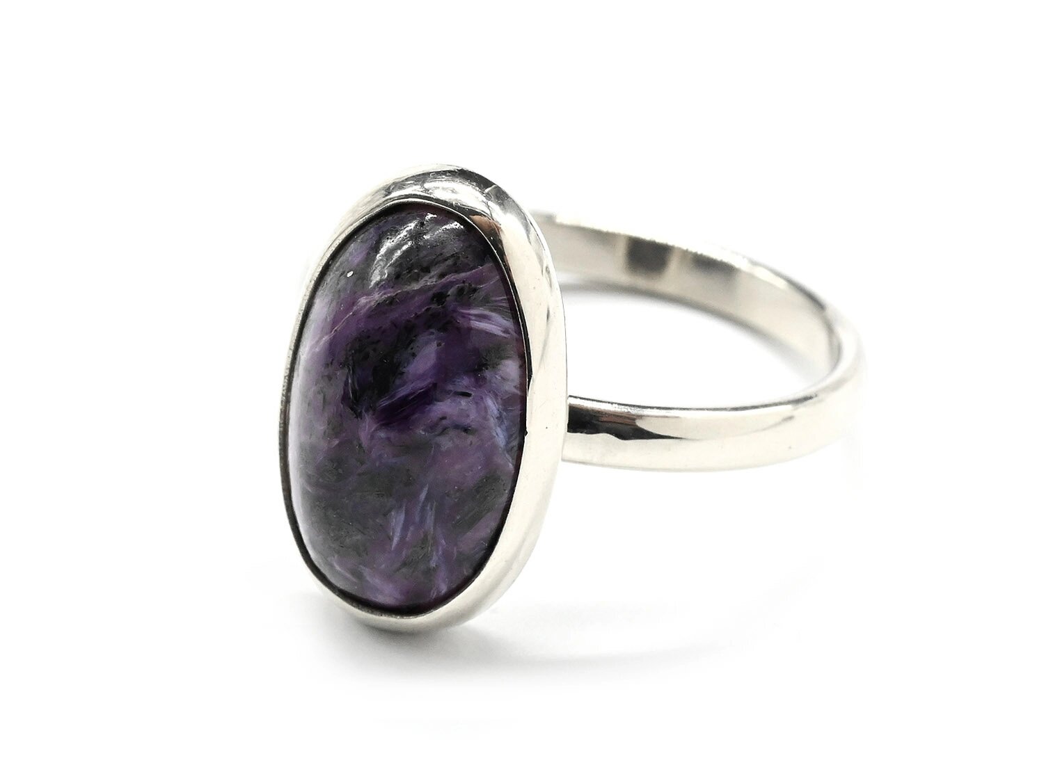 Кольцо, чароит