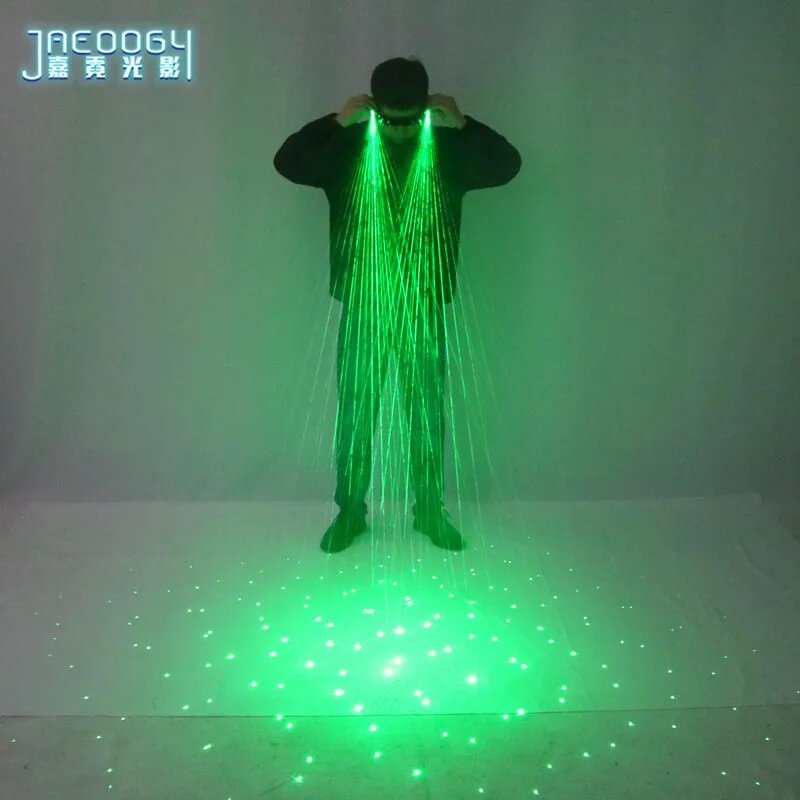 Лазерные очки JAEOOGY для вечеринки Green Glasses