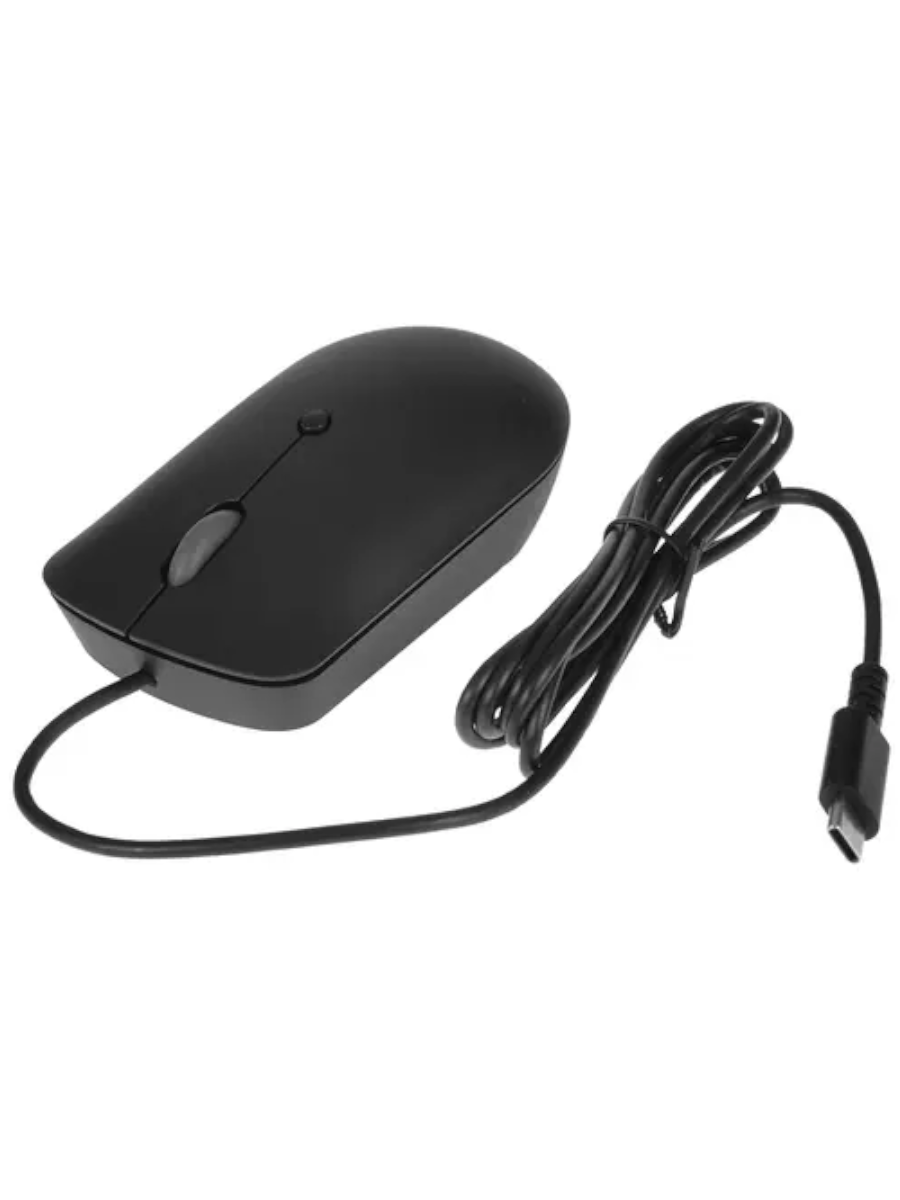 Мышь Lenovo GY51D20875, проводная, для правой руки, 2400dpi, USB Type-C