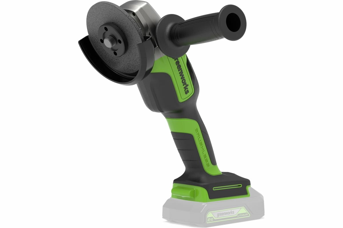 Аккумуляторная угловая шлифовальная машина Greenworks GD24AG 3200207