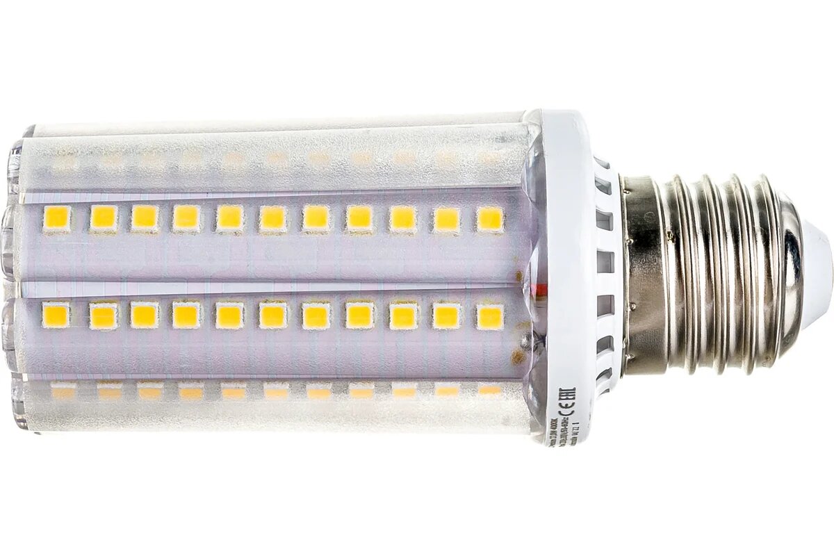 Ecola Corn светодиодная лампа 17W 220V E27 4000K кукуруза со стеклом 104x43 Z7NV17ELC