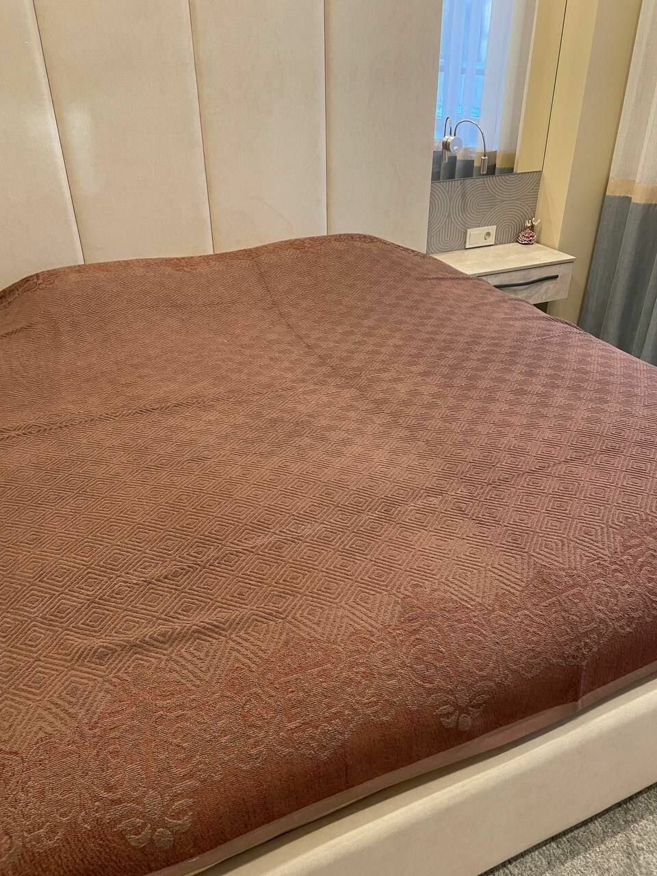 Махровая простыня 2-спальная 180*210