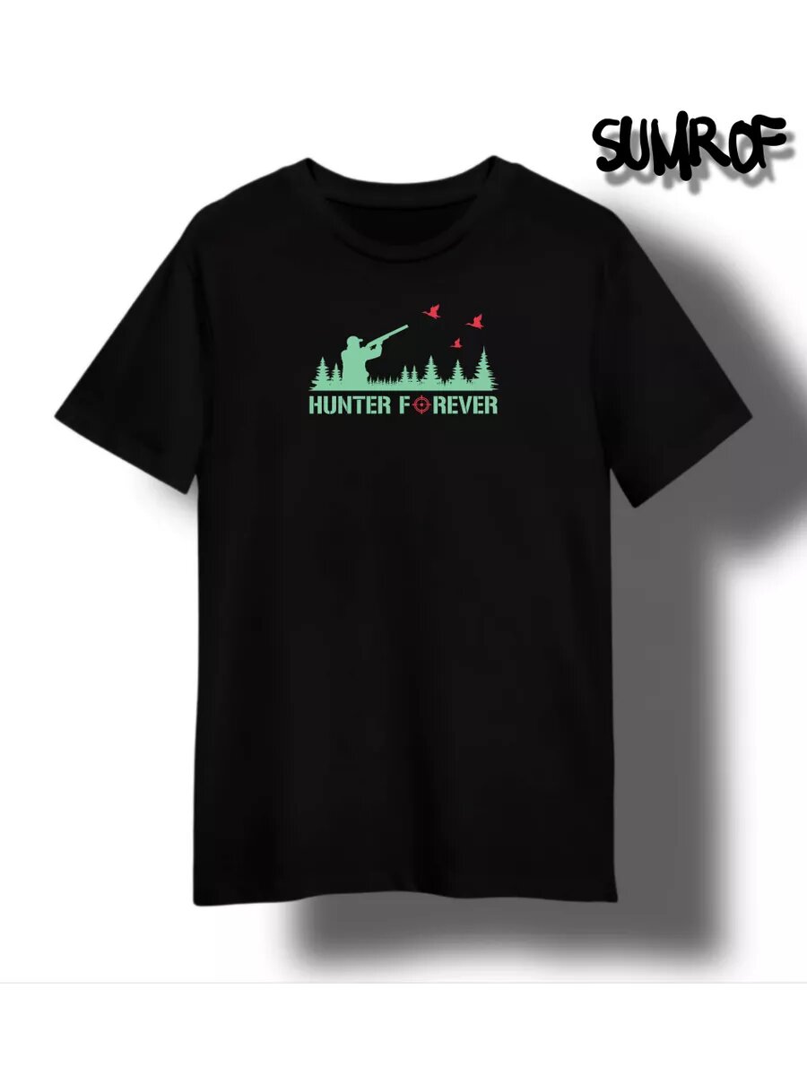 Футболка охота навсегда