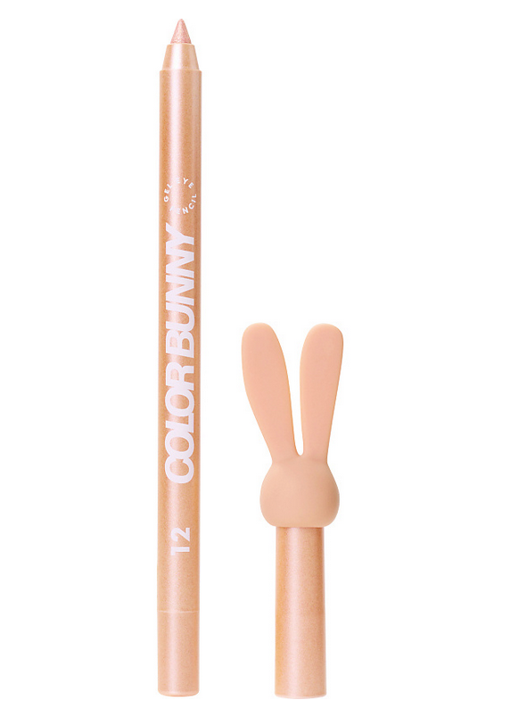 Карандаш гелевый для глаз Love Generation Color Bunny, тон 12 розово-золотой, 1,3 г
