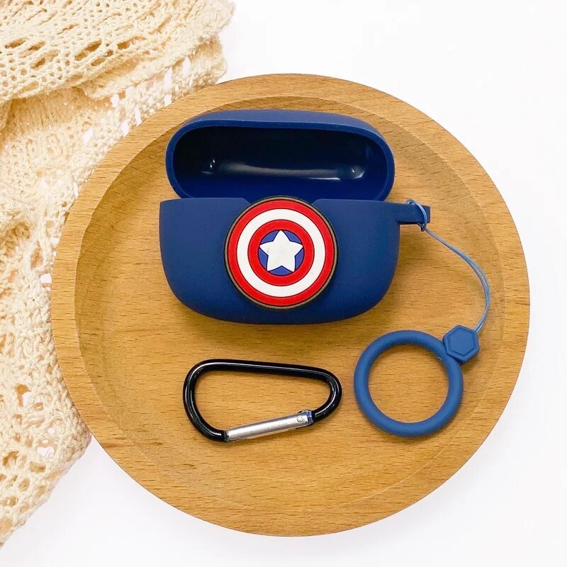 Чехол для наушников JBL Wave 200/Beam силиконовый TOPTOY For JBL Wave 200, 4