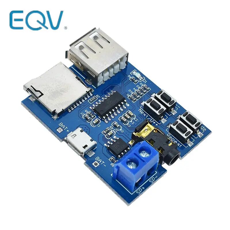 TF-карта U-диск MP3-форматный модуль платы декодера усилитель декодирования аудиоплеер