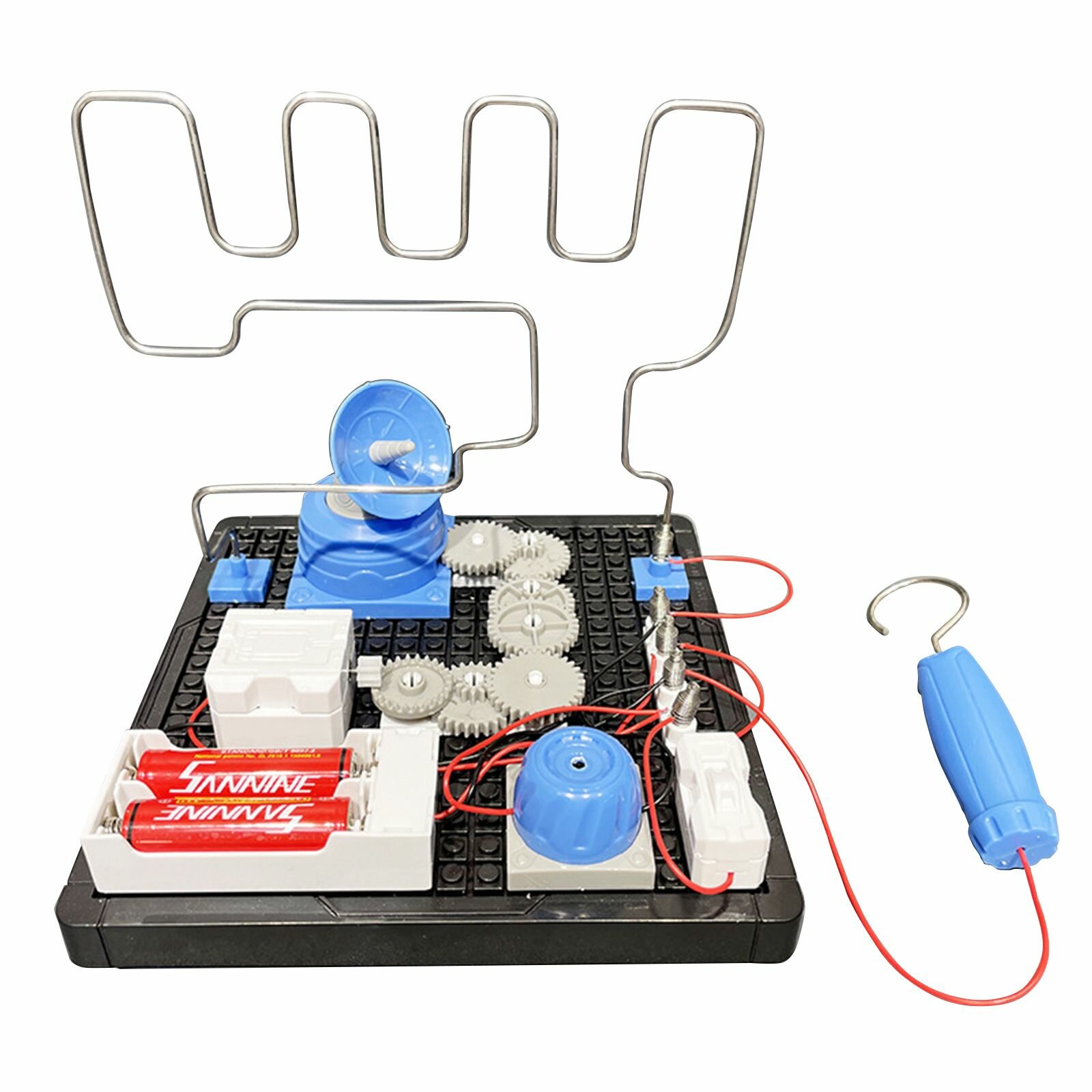 Электрическая цепь, двигательный научный эксперимент, образовательные обучающие наборы для детей, инженерный проект STEM сделай сам