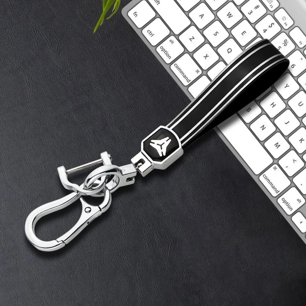 Чехол для ключа из ТПУ, подходит для Hyundai Creta II 2022 Kona I30 Ix25 Elantra 2017 black keychain