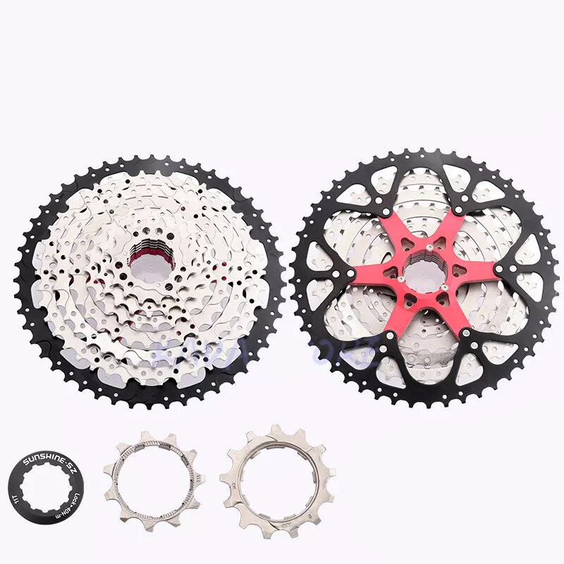 Кассета для горного велосипеда SUNSHINE 10 скоростей 11-50T, совместимая с Shimano