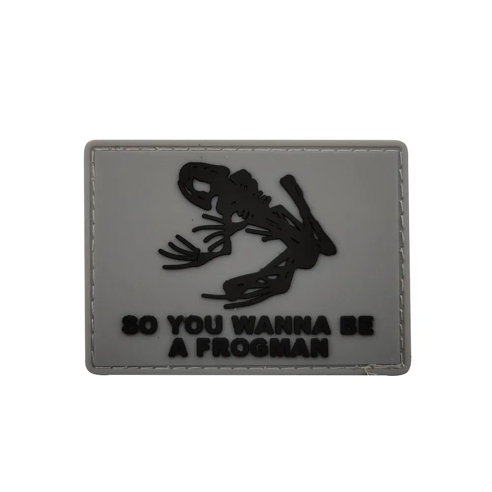 Светоотражающие нашивки на плечо с черепами 10 PVC No Loop