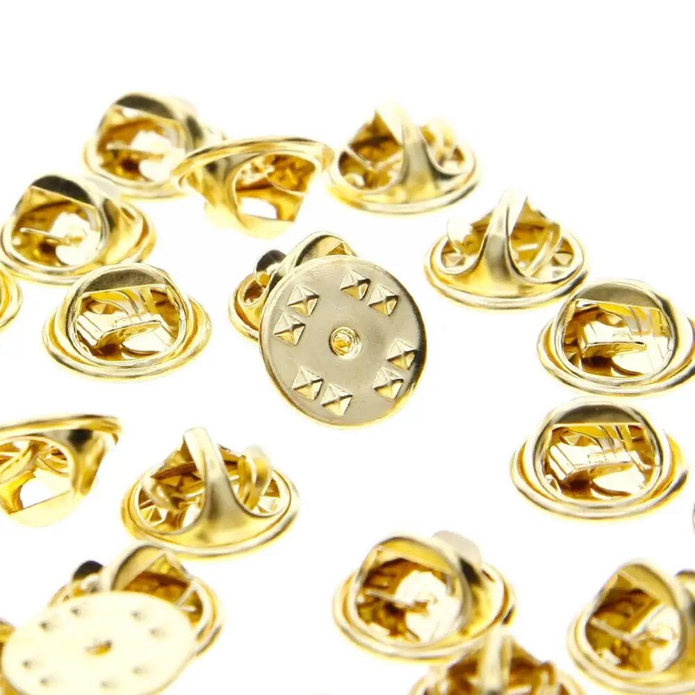 Булавки для галстуков Janedream, латунь, 50 шт. Золотой