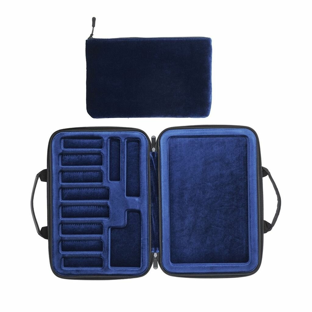 Чехол для мундштука деревянных духовых инструментов, коробка хранения мундштуков саксофона, ткань Оксфорд, сумка кларнета, легко носить с собой