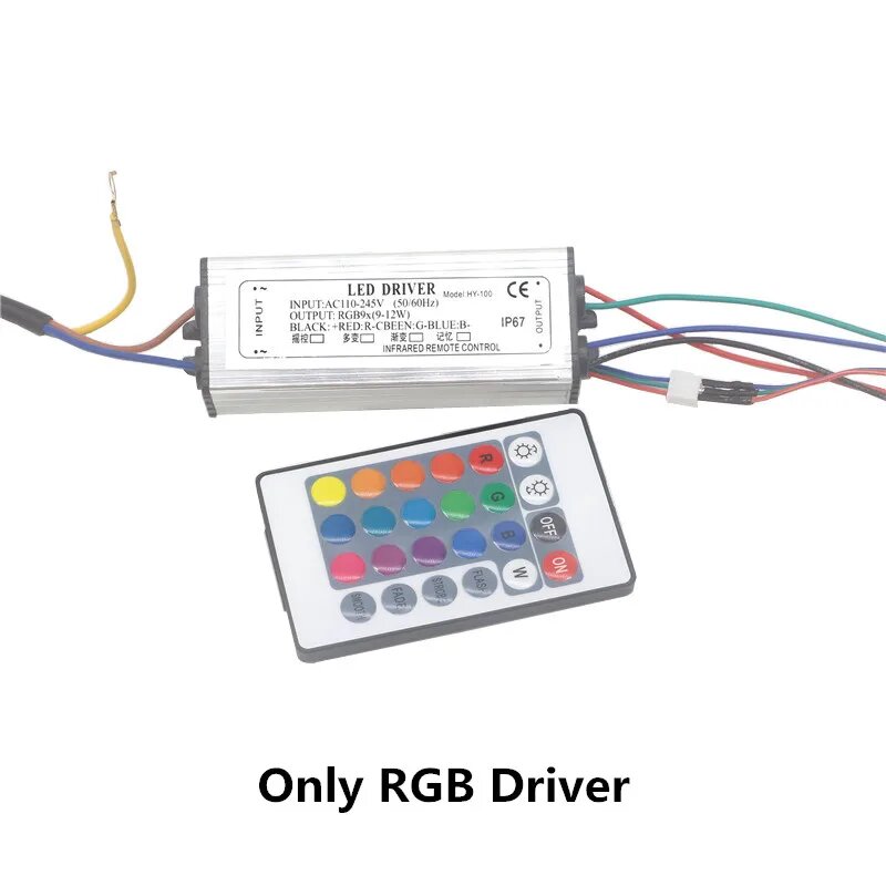 RGB LED драйвер ASMTLED 10-100Вт