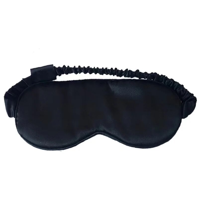 Маска для сна из шелка 19 Momme Black