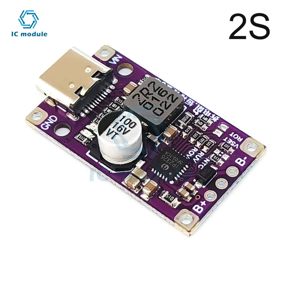 Модуль зарядки LiPo аккумулятор 2S