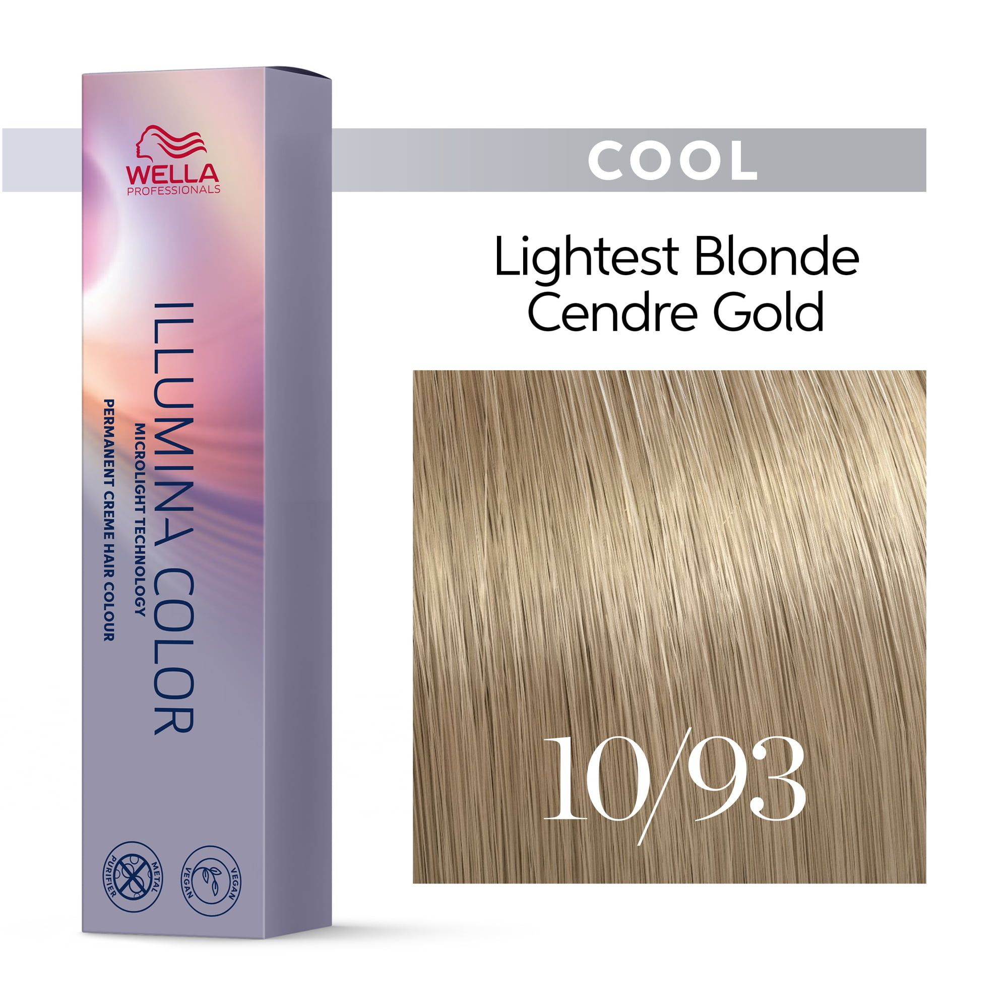 Wella Illumina Color 10/93 - Стойкая краска яркий блонд сандре золотистый 60 мл