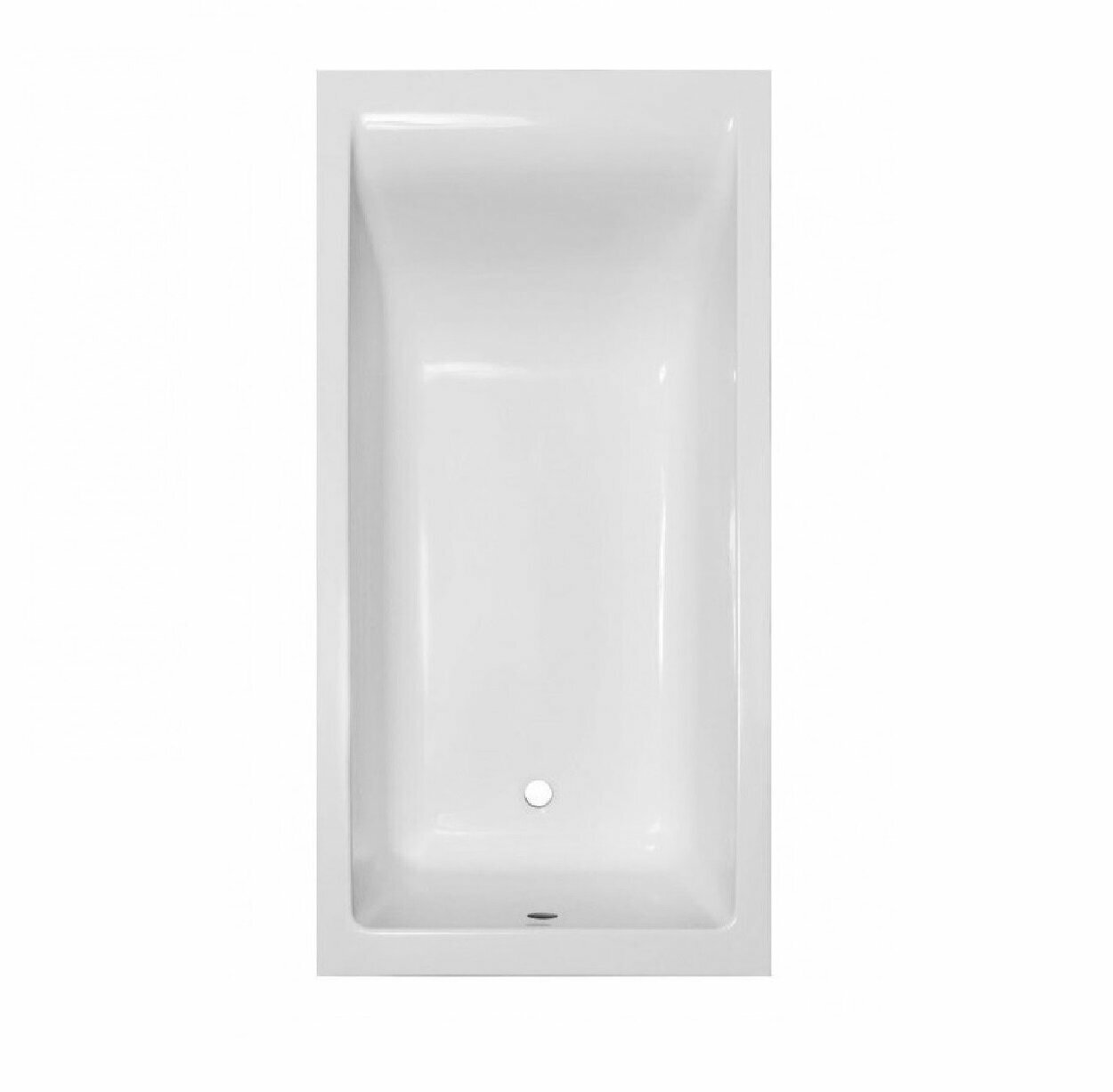 Ванна из литьевого мрамора Эстет Дельта 150х70 см (белая, глянцевая)