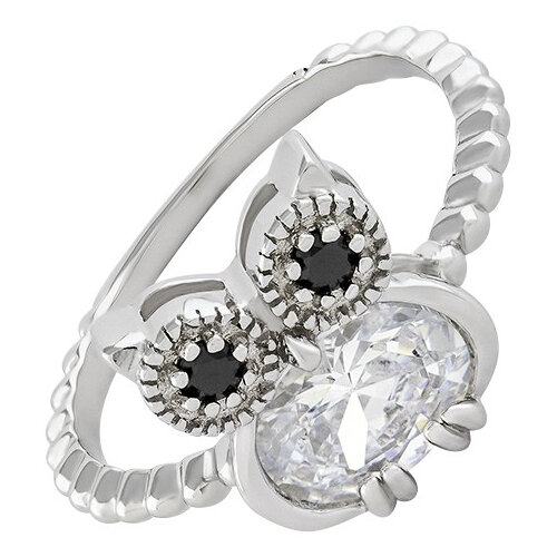 Кольцо, серебро, 925 проба