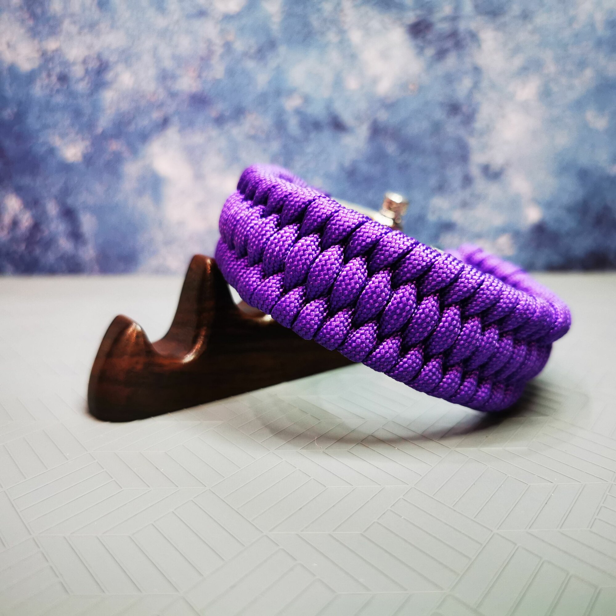 Плетеный браслет, металл