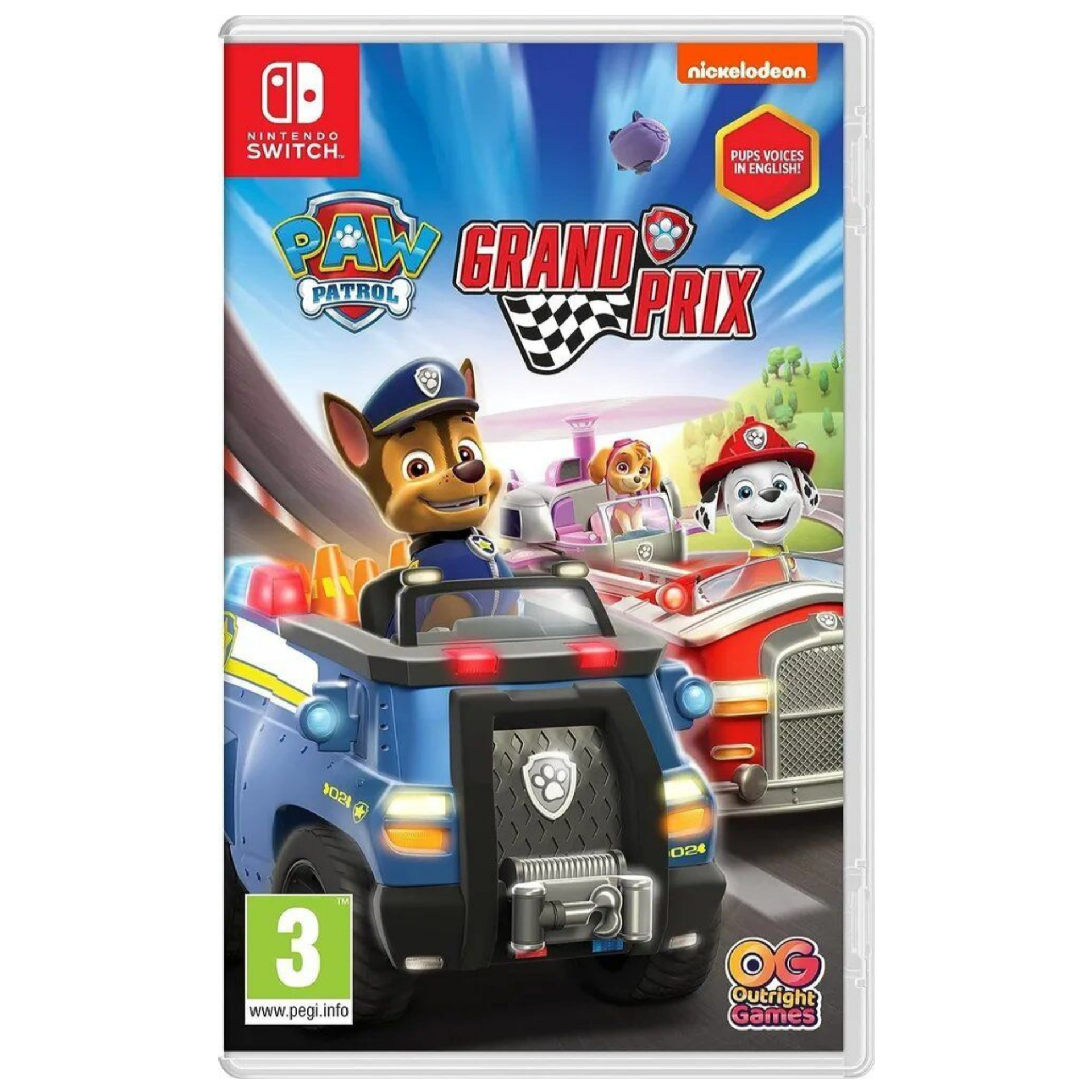 Игра Paw Patrol Grand Prix (Nintendo Switch, Английская версия)