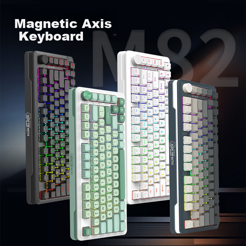 Клавиатура REDRAGON M82 с магнитными переключателями - игровая механическая клавиатура с RGB-подсветкой и