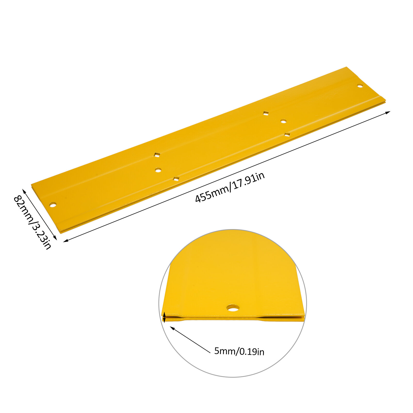 18-дюймовый ручной гибочный инструмент для листового металла: для гибки воздуховодов.