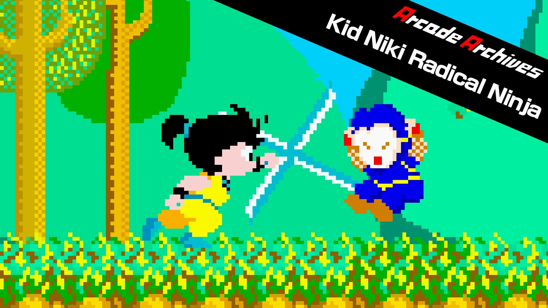 Игра Arcade Archives Kid Niki Radical Ninja для Nintendo Switch - Цифровая версия, США