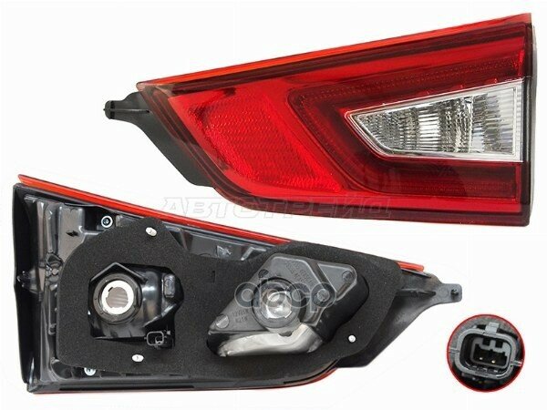 Фонарь в крышку багажника Nissan Qashqai 13-19 (Справа) Sat арт. ST-215-1326R