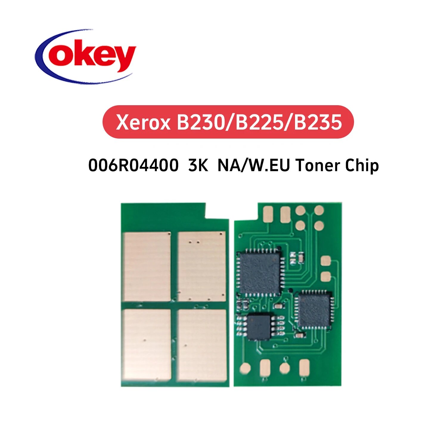 Чип тонера Xerox B230/B225/B235, 006R04400 3K