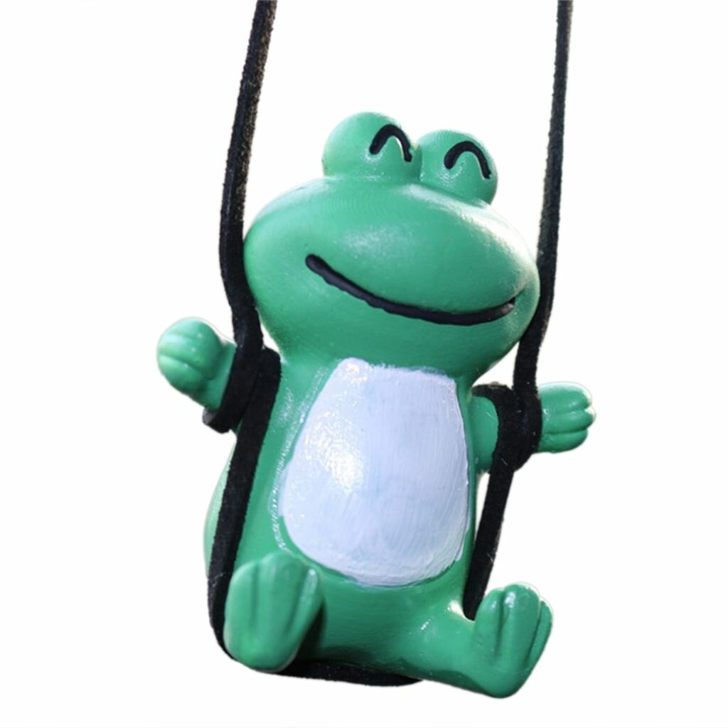 Подвесная машинка-качалка Little Frog Swing-Зеленые глаза лягушки-качалки