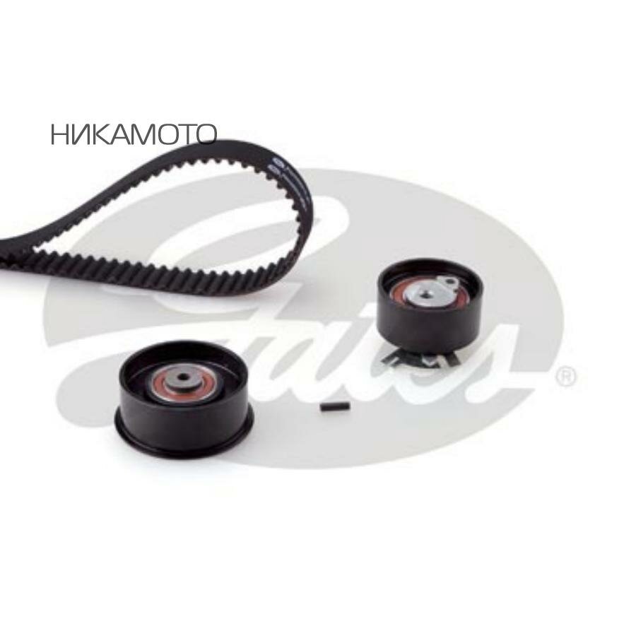 GATES K015573XS Ремень ГРМ [89 зуб,25mm] + 2 ролика 7883-11278
