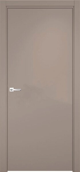 Межкомнатная Дверь Verda Севилья 32 ДПГ Софт Мокко Глухая 2000х600мм (Полотно+Коробка+5 Наличников) / Верда.