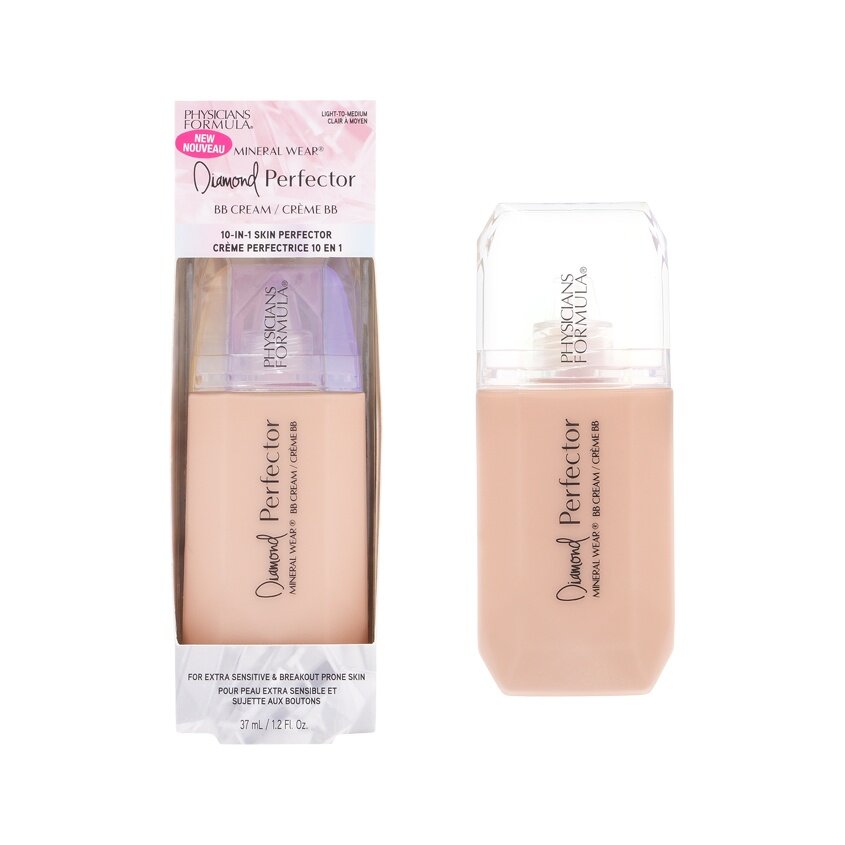 ВВ Крем PHYSICIANS FORMULA Тональный Mineral Wear Diamond Perfector, тон: темный, 37 мл
