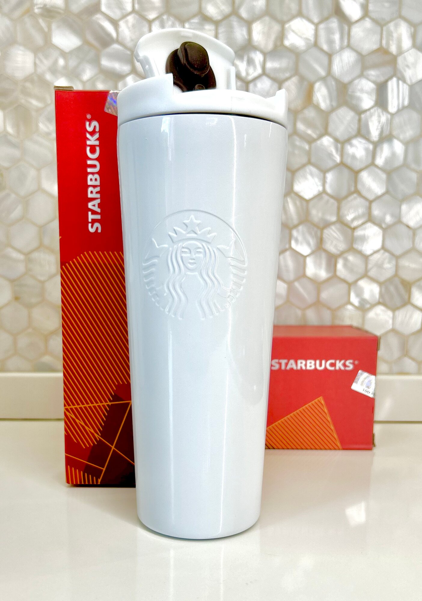 Кружка-термос старбакс/STARBUCKS _473мл из коллекции "Color Unity"