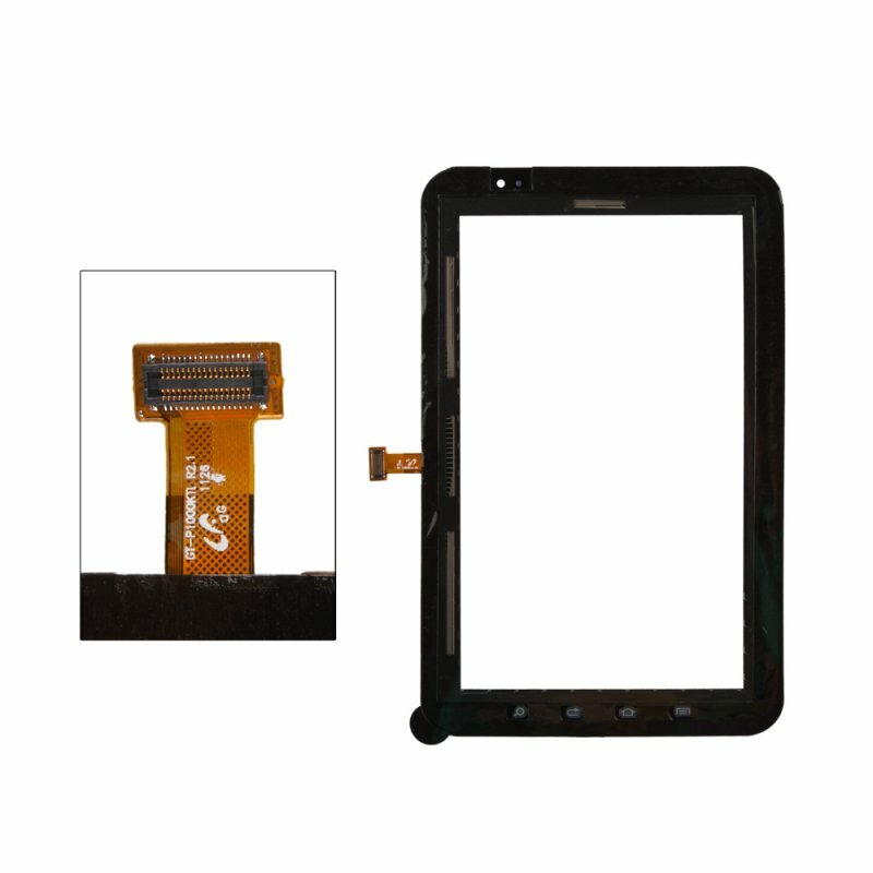 Тачскрин для Samsung Galaxy Tab P1000, для планшета, черный цвет, 1 шт.