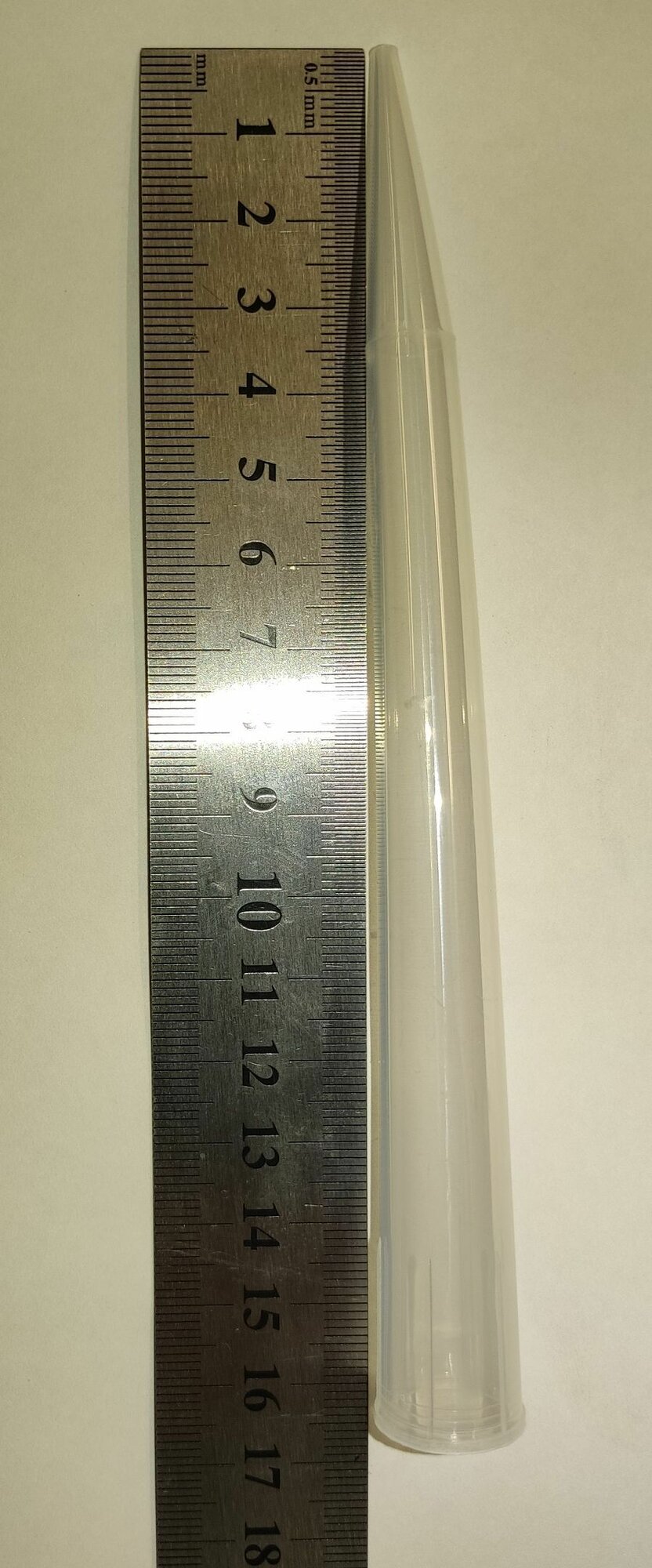 Наконечник 10000 мкл (10 мл) Эппендорфа ПП, 100шт