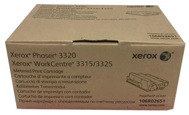 Оригинальный тонер-картридж XEROX 106R02651