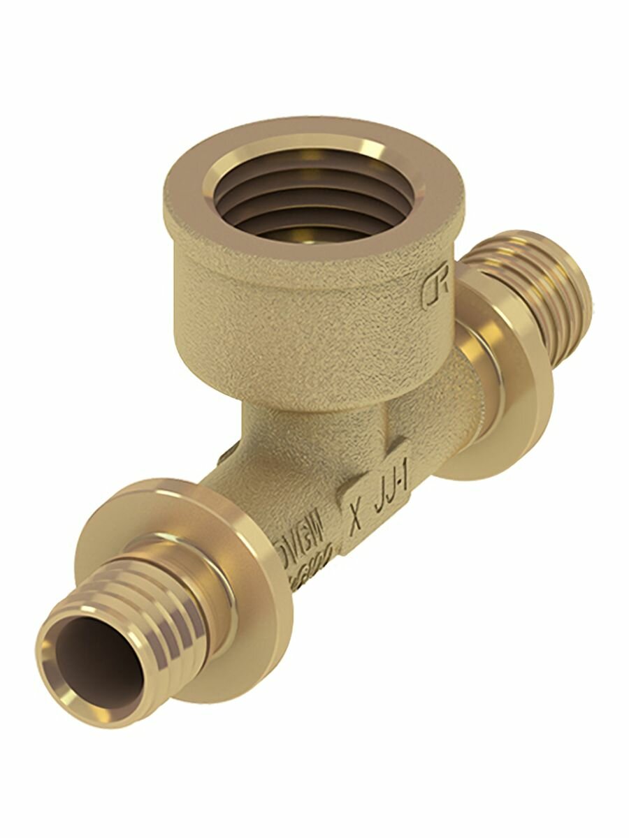 Тройник TECEflex 25х3/4"Вх25 90° латунь, 769525