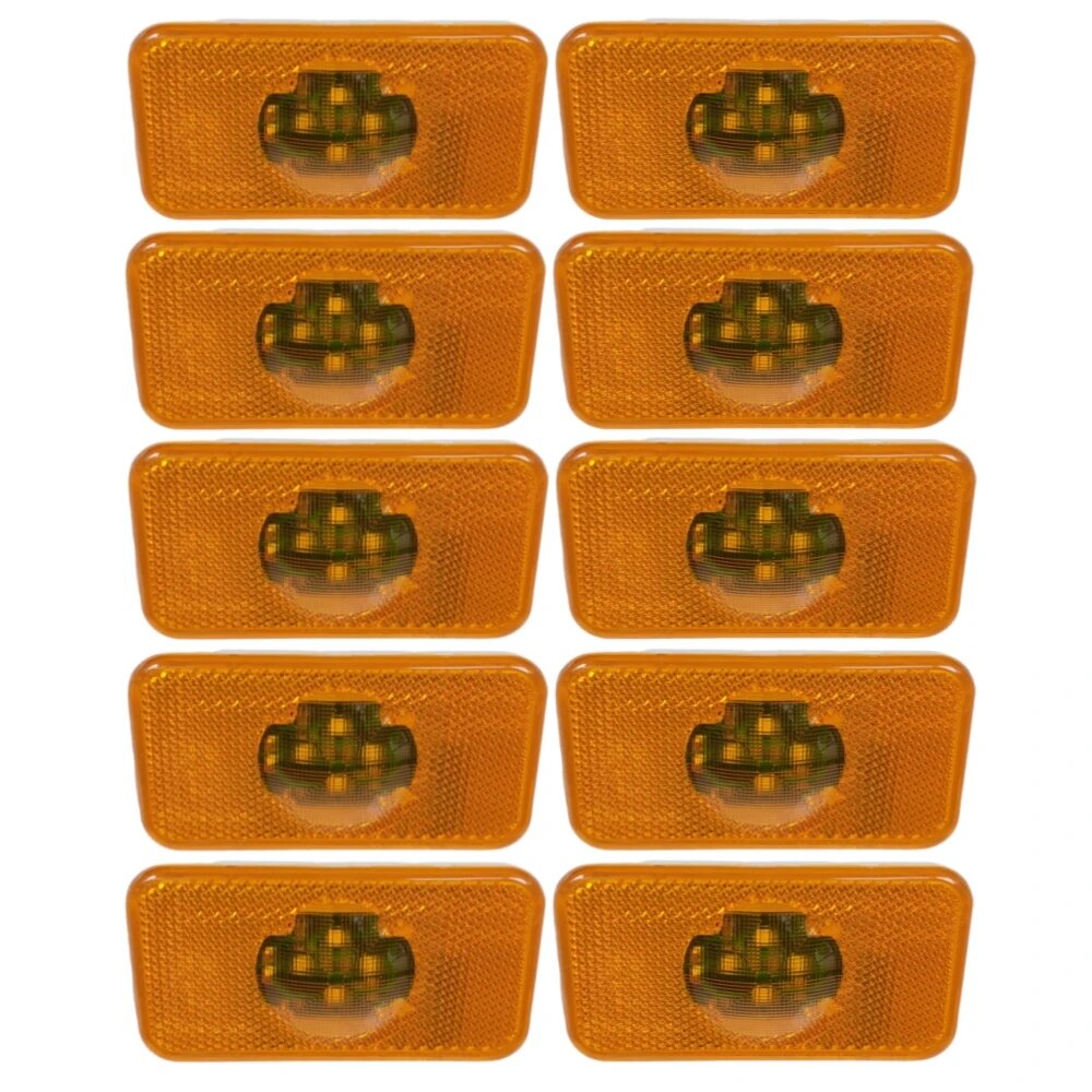 Боковые габаритные светодиодные фонари 24 В для запасных частей для грузовиков Volvo FH FM FL 10Pcs