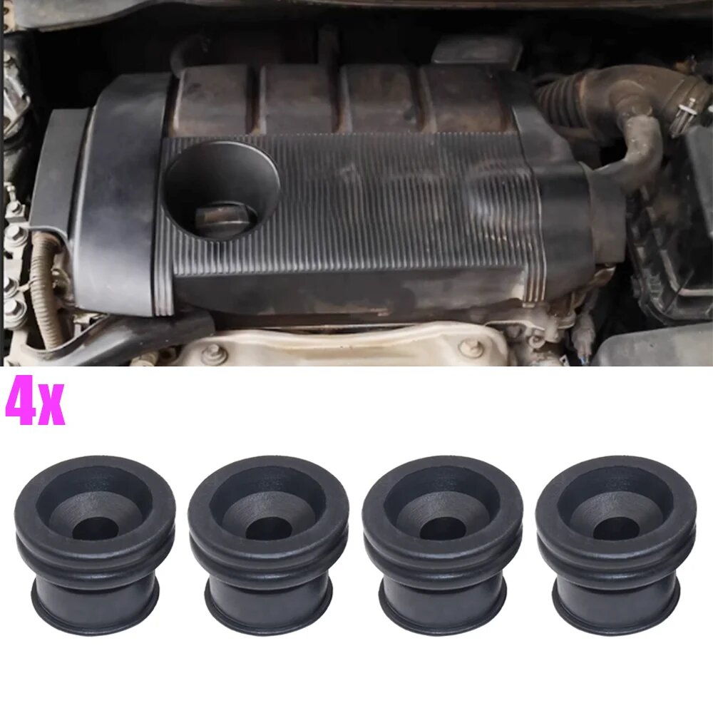 4 шт. для Toyota Corolla 140 150 2006 2007 2008 2009 2010 2011 2012 верхняя крышка двигателя, накладка, втулка, буферная втулка