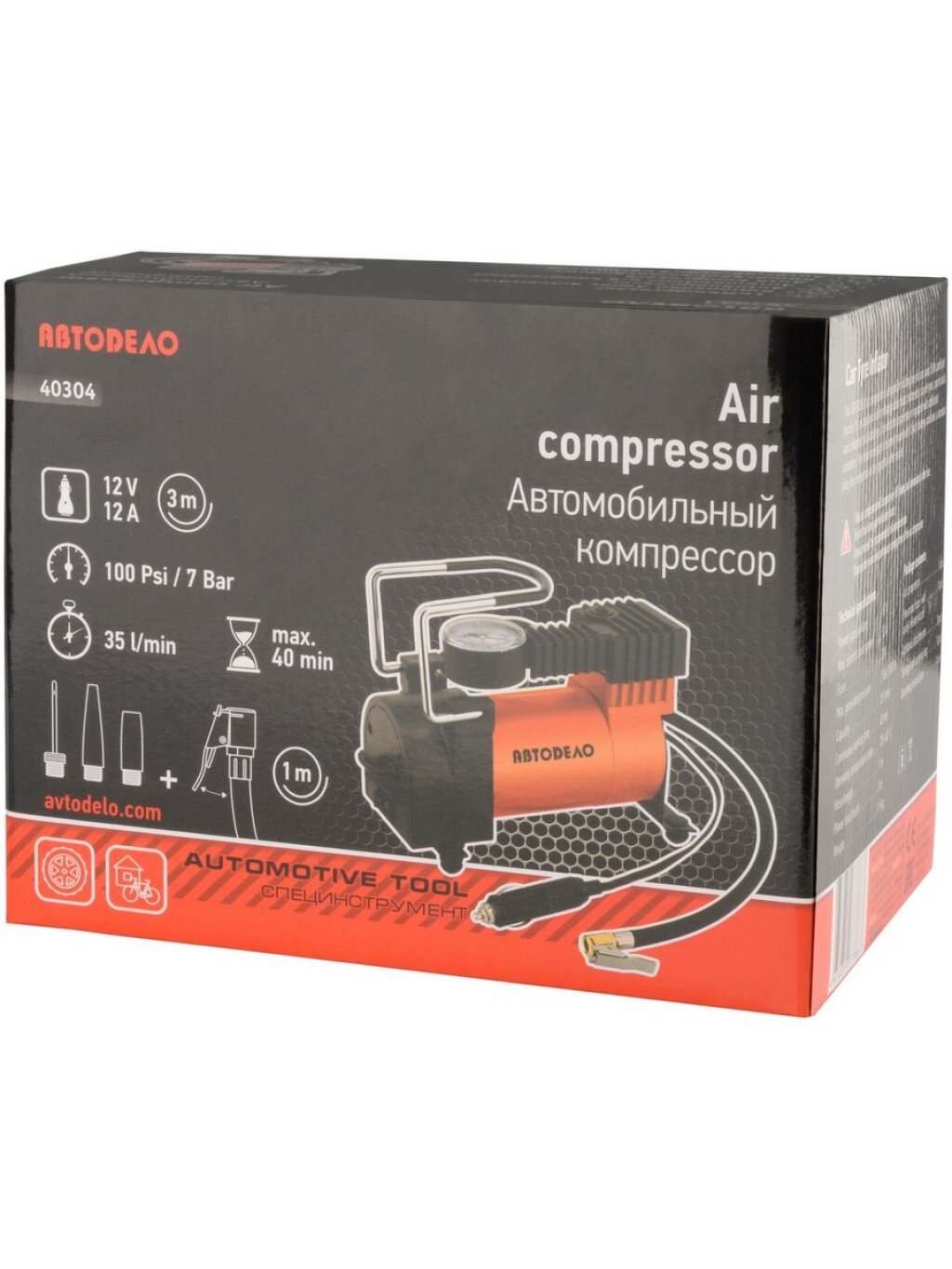 Автомобильный компрессор АвтоДело 40304