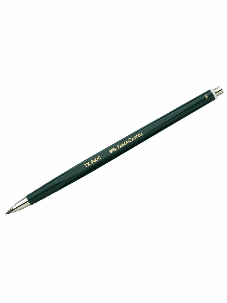 Карандаш цанговый Faber-Castell "TK 9400" 2,0мм, B (1 шт), 139401