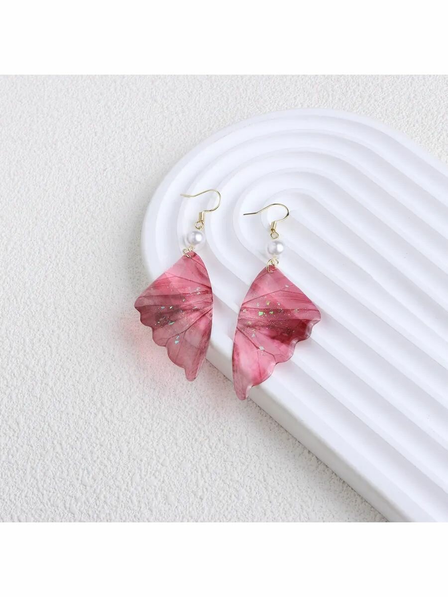 Серьги, искусственный камень