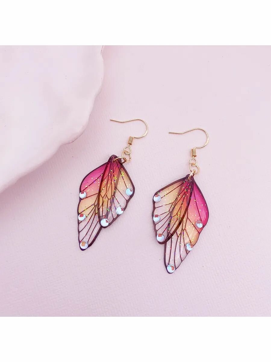 Серьги, искусственный камень